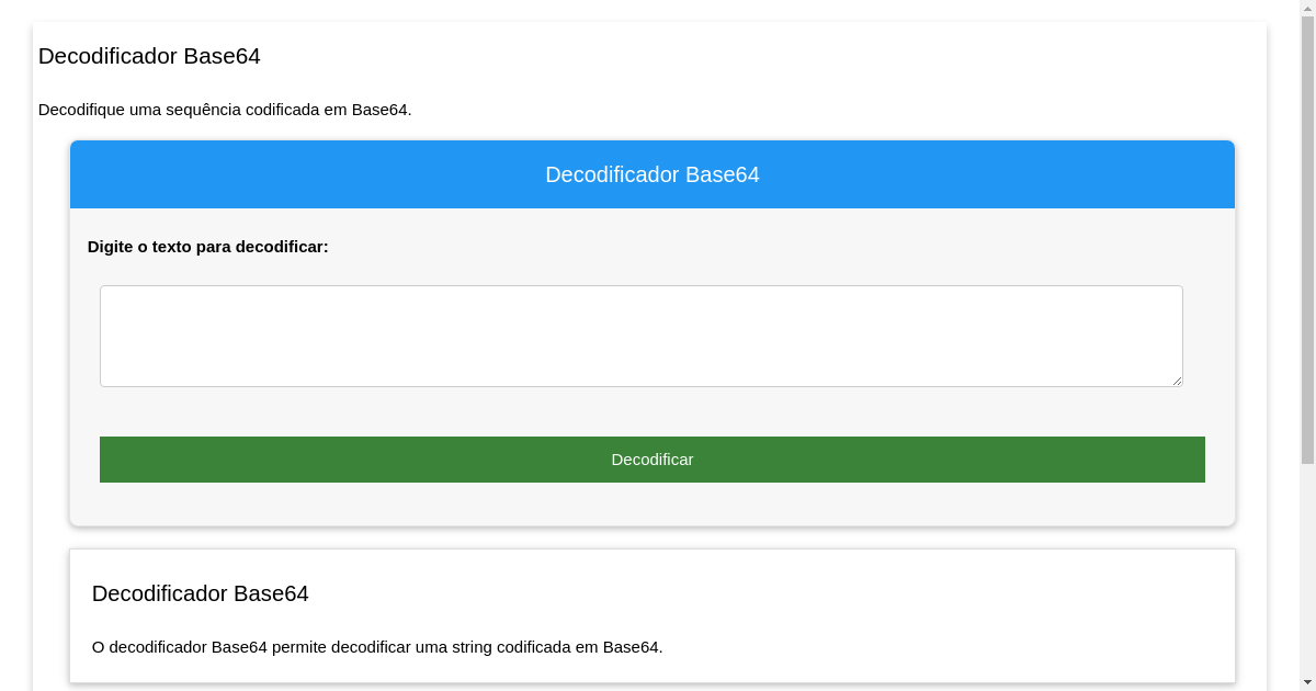 Decodificador Base64