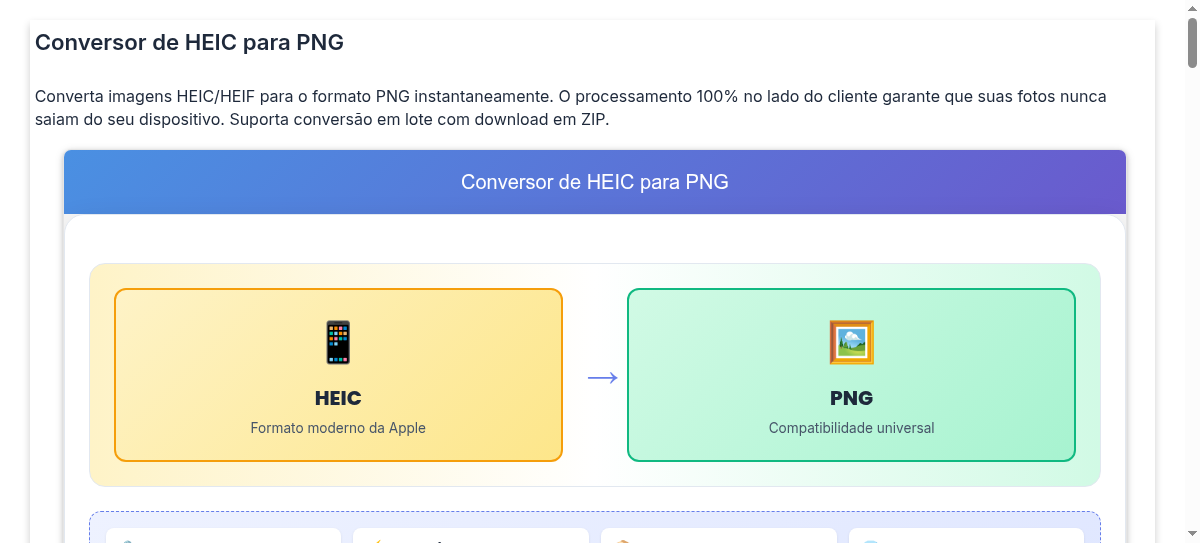 Conversor de HEIC para PNG - Conversor em Lote Online Grátis com ...