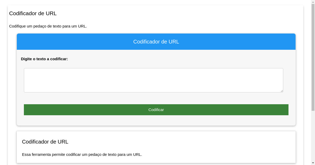 Codificador de URL