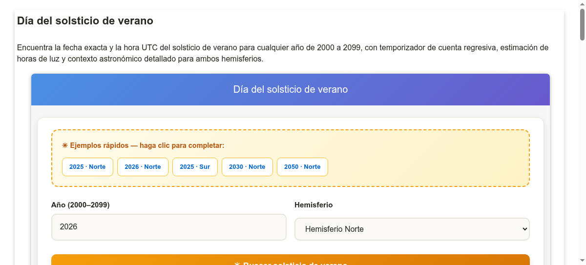 Día del Solsticio de Verano - Encuentra la fecha exacta, hora y cuenta ...