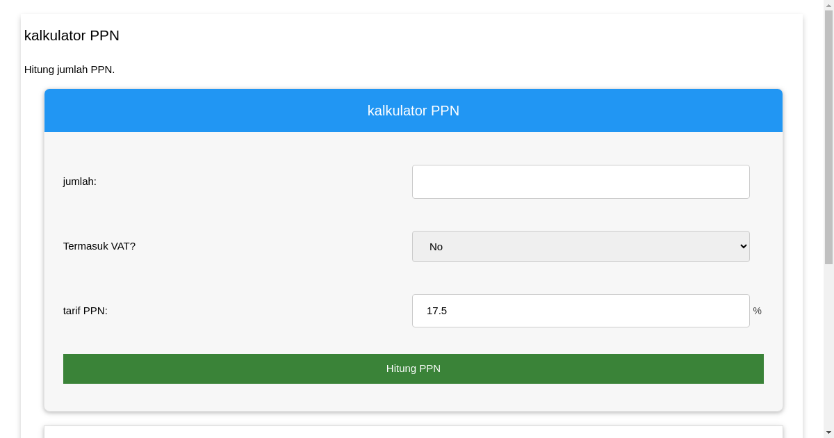 kalkulator PPN