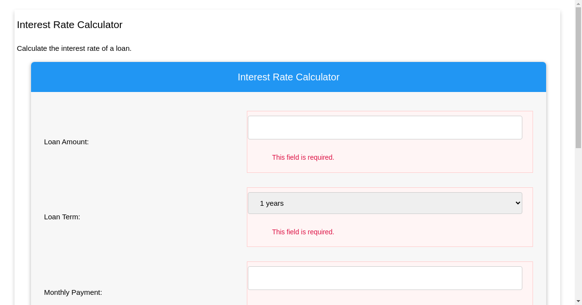 Real Interest Rate Calculator