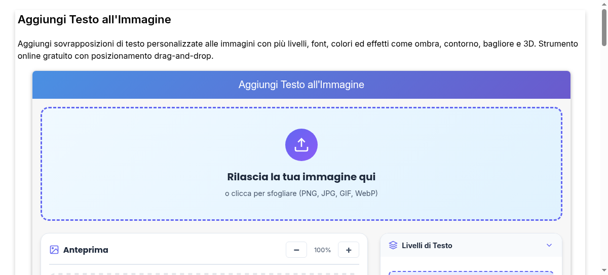 Aggiungi Testo all'Immagine Online - Editor di Testo per Foto Gratuito ...
