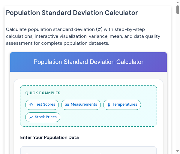 Standard Deviation Symbol On Graphing Calculator