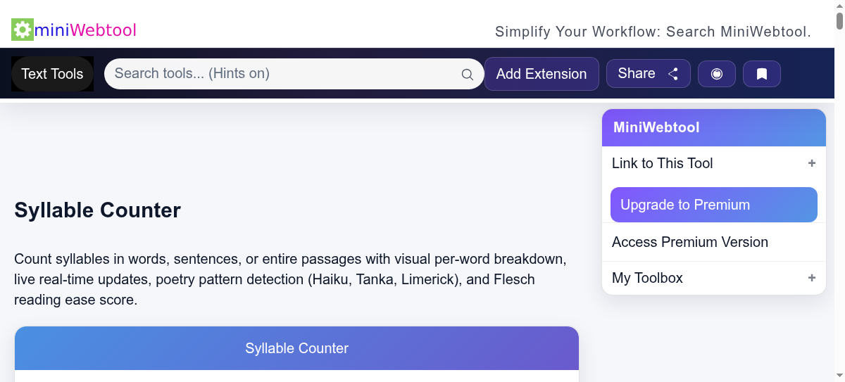 Syllable Counter - Count Syllables in Words & Sentences with Visual ...