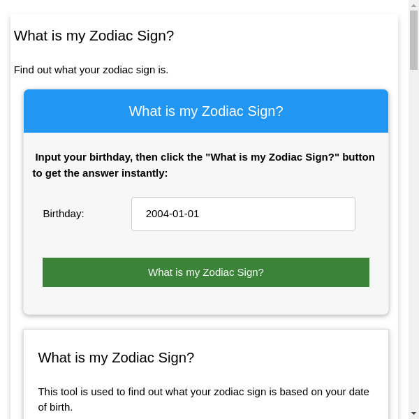 What is your zodiac sign by birthday 60 photos - Astrologytoyou.com